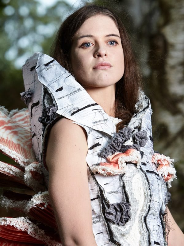 Mycelium Art Couture dress by Tarmi » Tarmi - Artist, Designer and ...