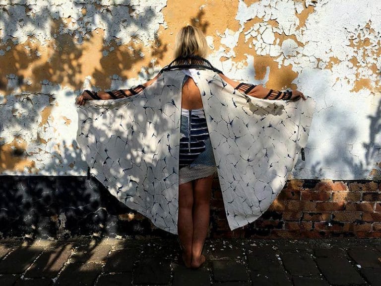 Cracked Plaster Wall Dress by Tarmi Clarke » Tarmi - Artist, Designer ...